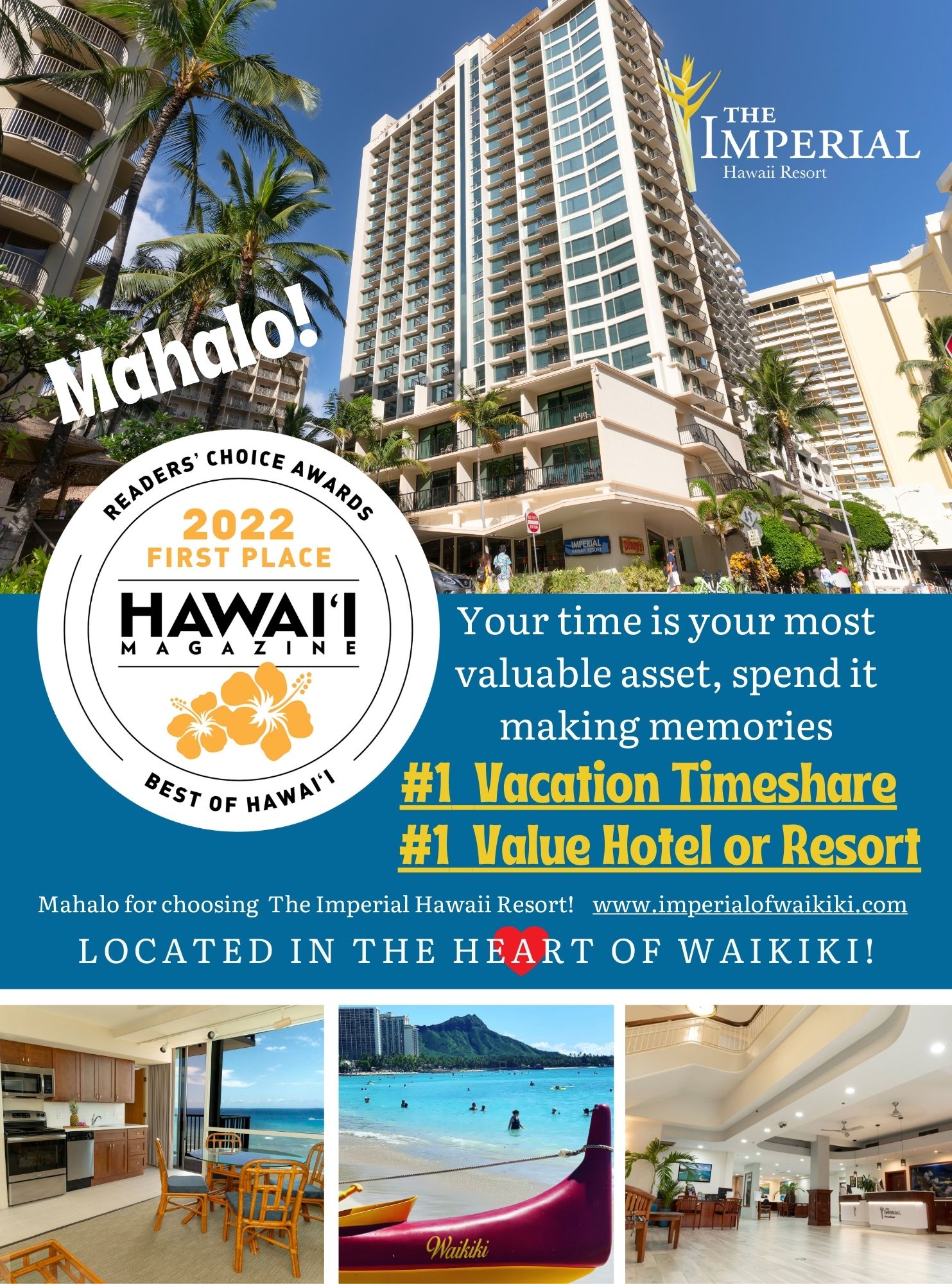 Full Page Hawaii Magazine post for social media | The Imperial Hawaii ...